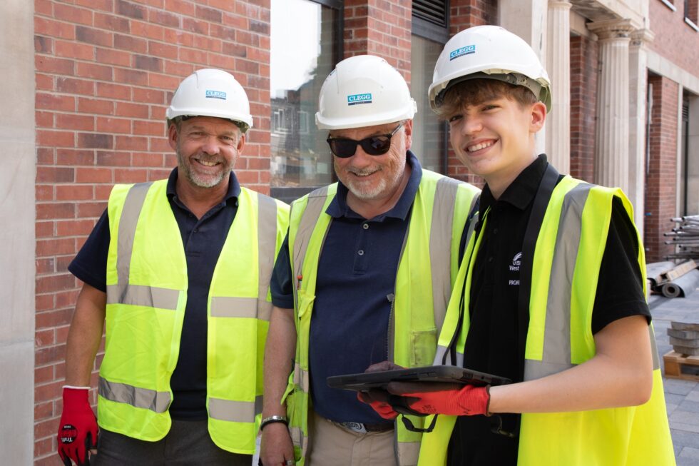 Clegg Construction gives student opportunity to start building his ...