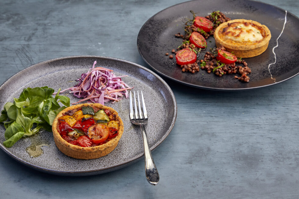 Two new Menuserve savoury tarts unveiled by Central Foods | Perfect 10 PR
